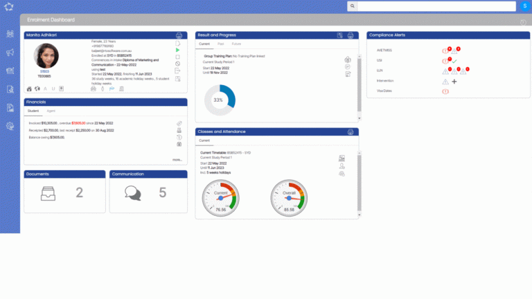 Visa/CoE Information – Enrolment Dashboard – OLD SITE – TEAMS Help Site